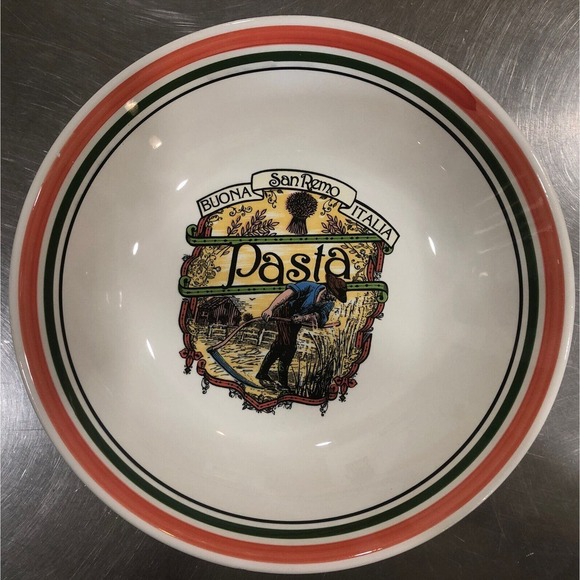 Himark | Dining | Large Himark Pasta Salad Serving Bowl Made In Italy For Hi Mark Buona San Remo ...